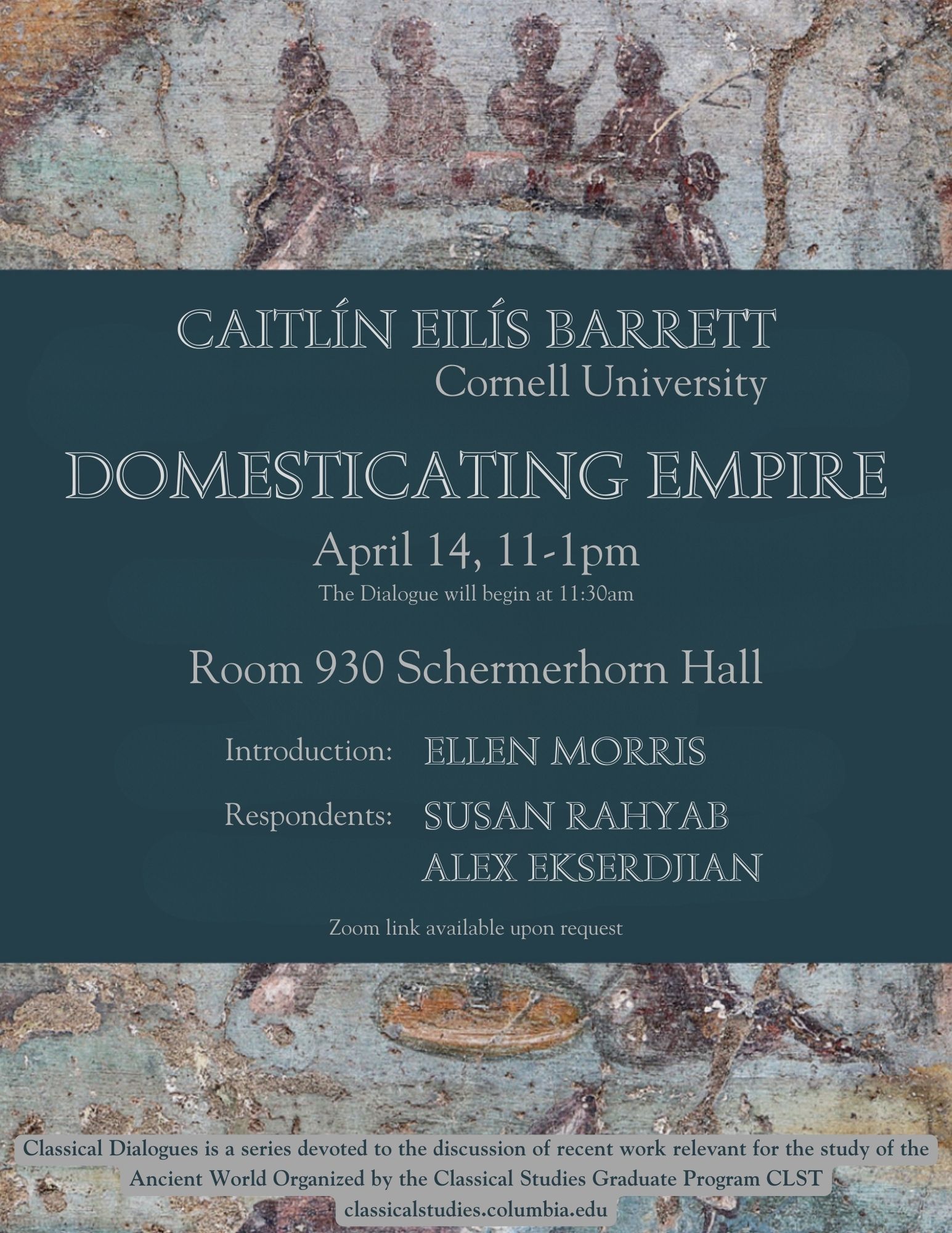 Domesticating Empire | Classical Studies Graduate Program